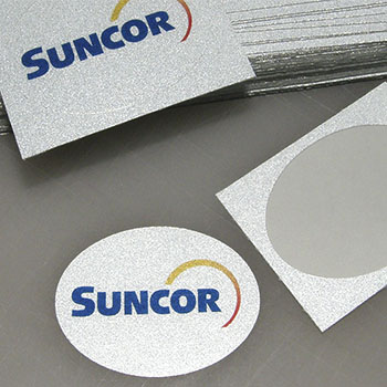 Promotional custom vinyl stickers: full colour printing, fast turnaround