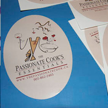 Floor and counter top stickers and decals, full colour, any custom ...